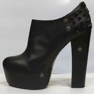 ELLY CLAY | Shoes | Killer Designjenuine Leather Missy Spiked Platform ...